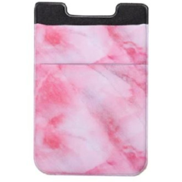 Accessories | New Pink Marble Pattern Cell Phone Pocket | Poshmark